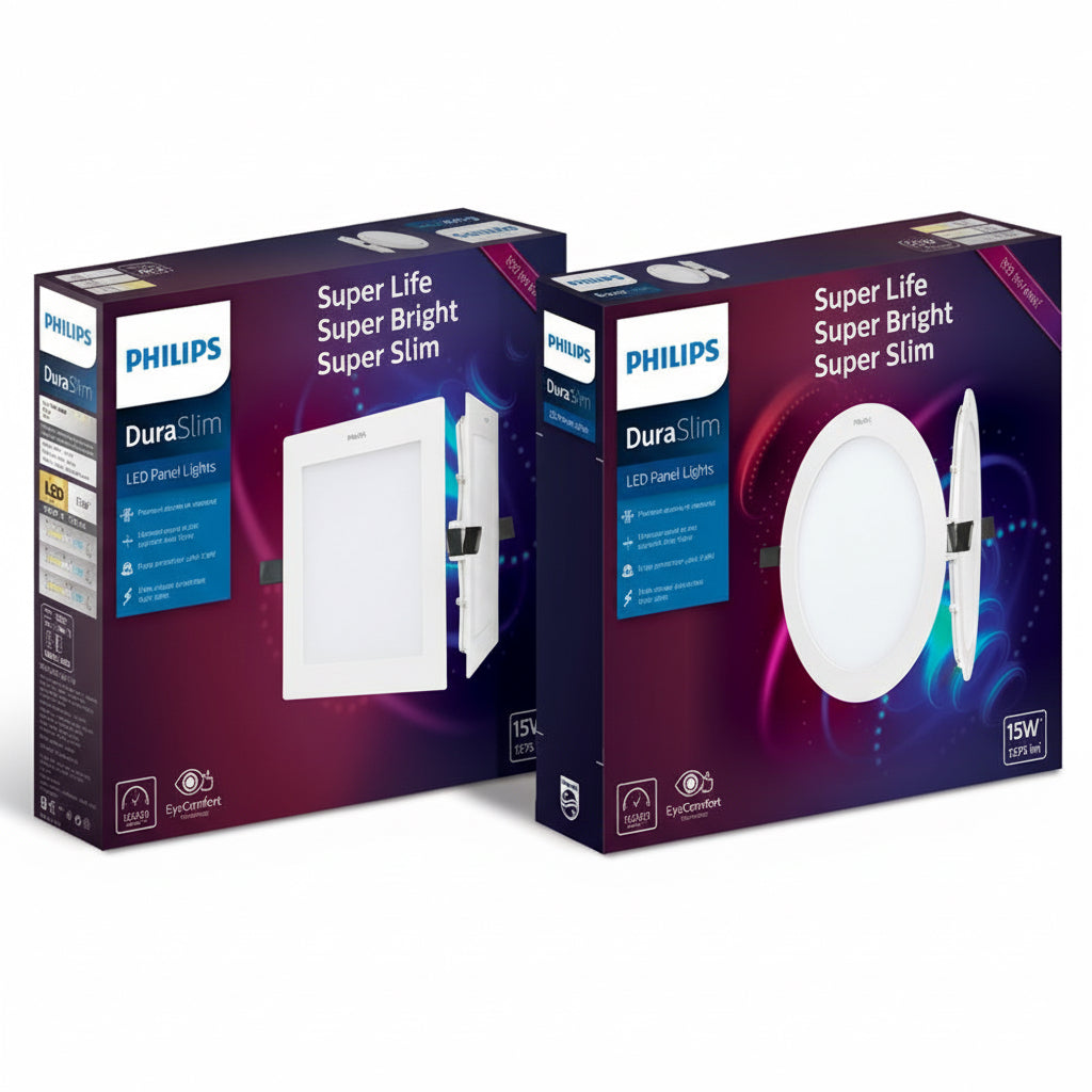 Home / Philips 15W Square Dura Slim LED Downlight | Cool White Recessed ...