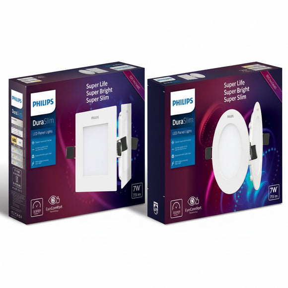 Home / Philips 7W Square Dura Slim LED Downlight | Natural White ...