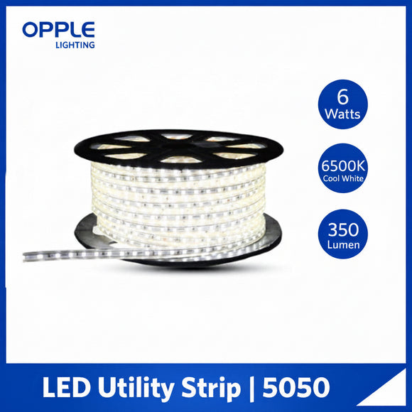 Home / Opple LED Strip 2835 | 6W per Meter, 45m Roll, 6500K Cool ...