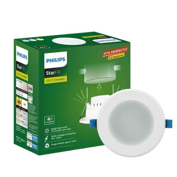 Home / Philips Starfit 7-watt Concealed JB LED downlighter for Ceiling ...