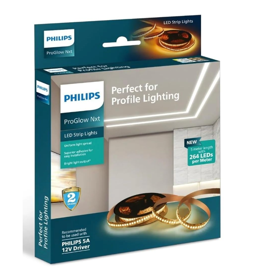 Home / Philips Proglow Nxt 55 Watt Led Strip Light 264 Led Per Meter ...