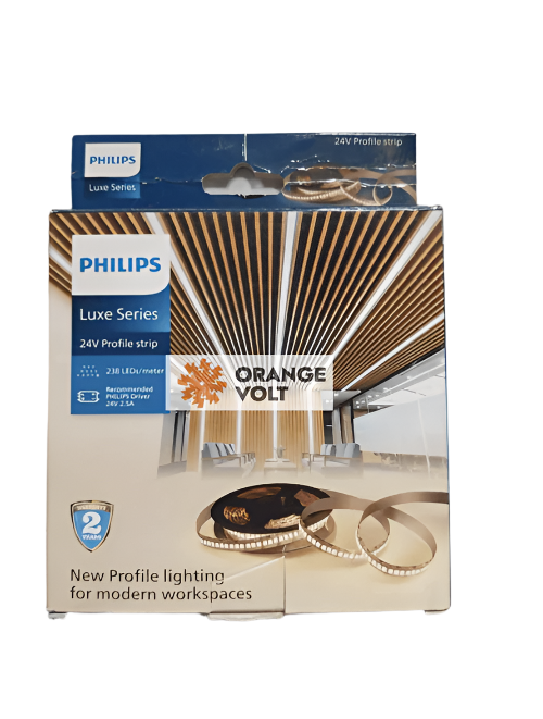 Home / Philips Profile Luxe 24V LED Strip Light | 238 LEDs/m | High ...