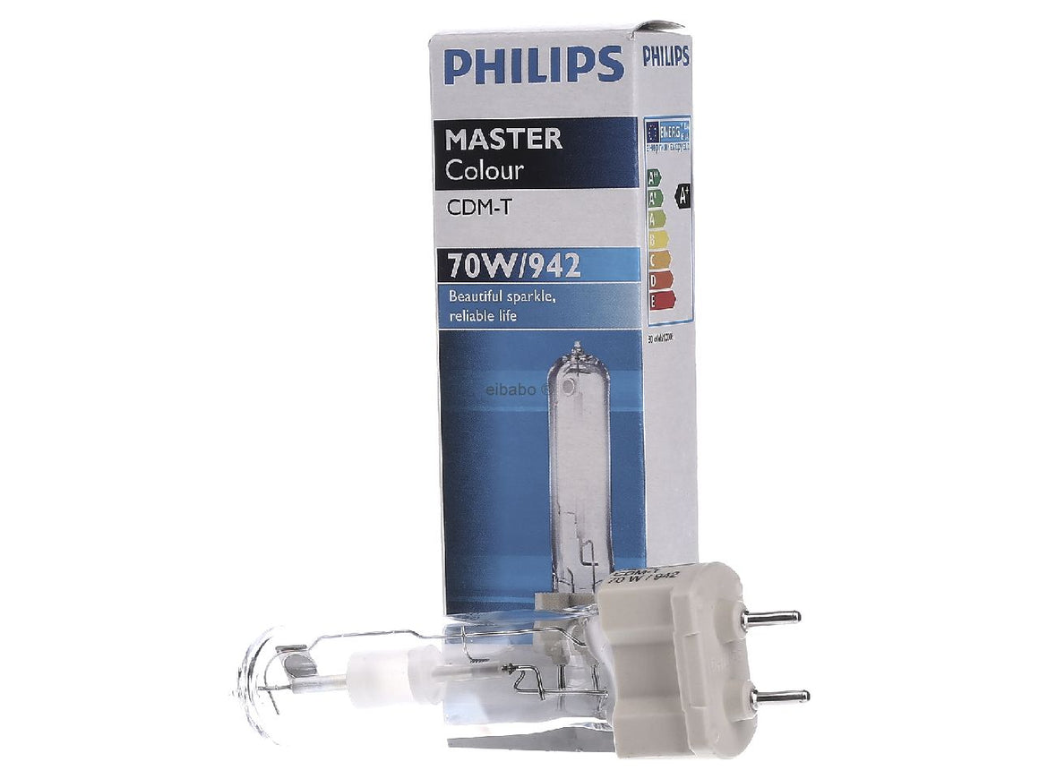 Home / Philips MASTER CDM-T 70W/942 G12 | Ceramic Metal Halide Lamp | Cool White 4200K
