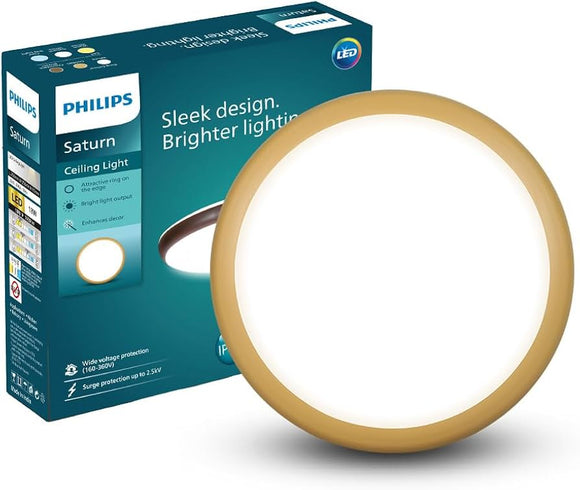 Home / Philips 18W Saturn LED Gold Ceiling light Cool White